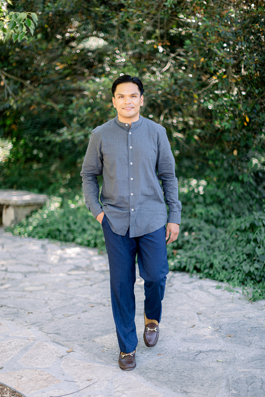 Fun and Stylish Engagement Session with Kim + Josh