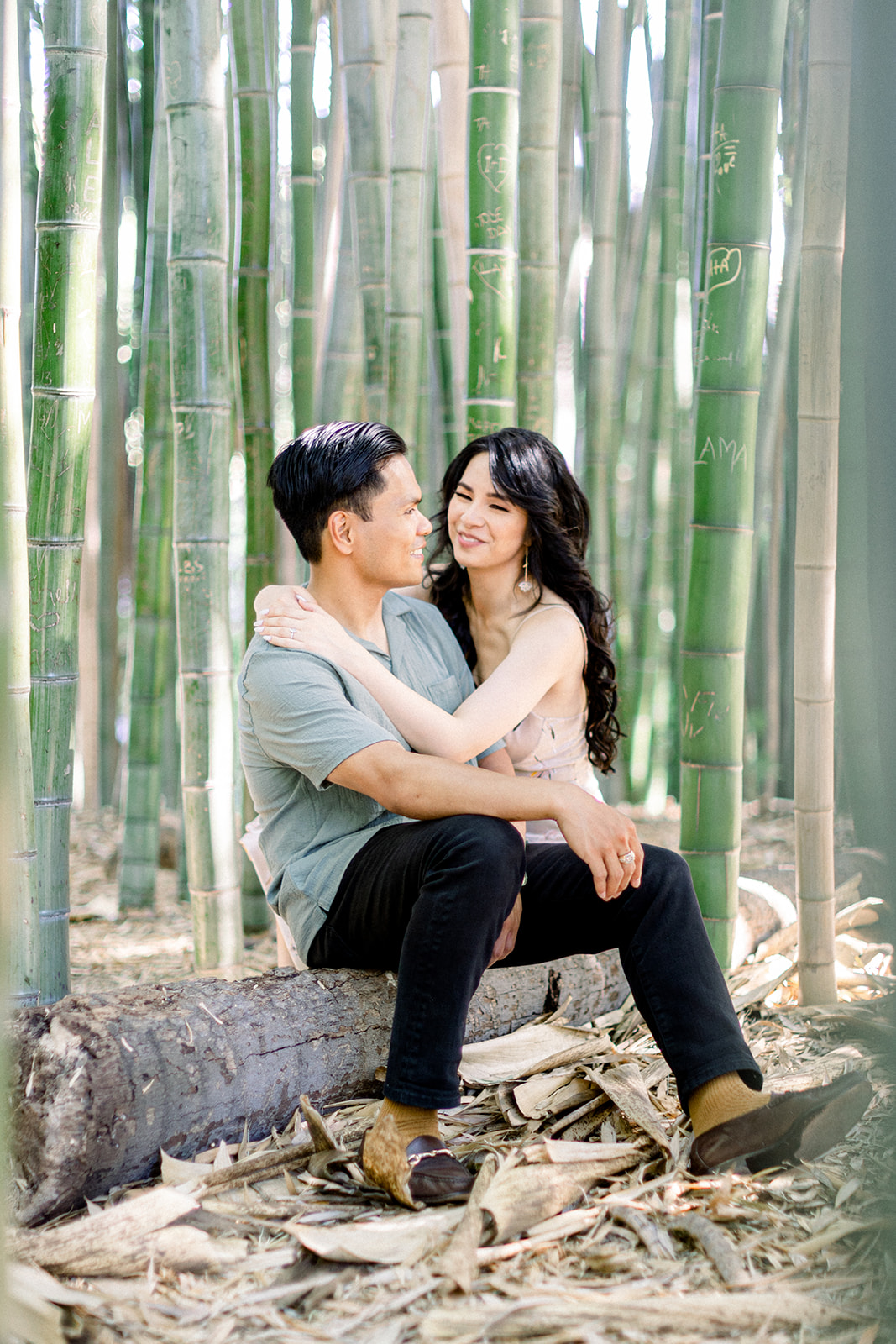 Fun and Stylish Engagement Session with Kim + Josh