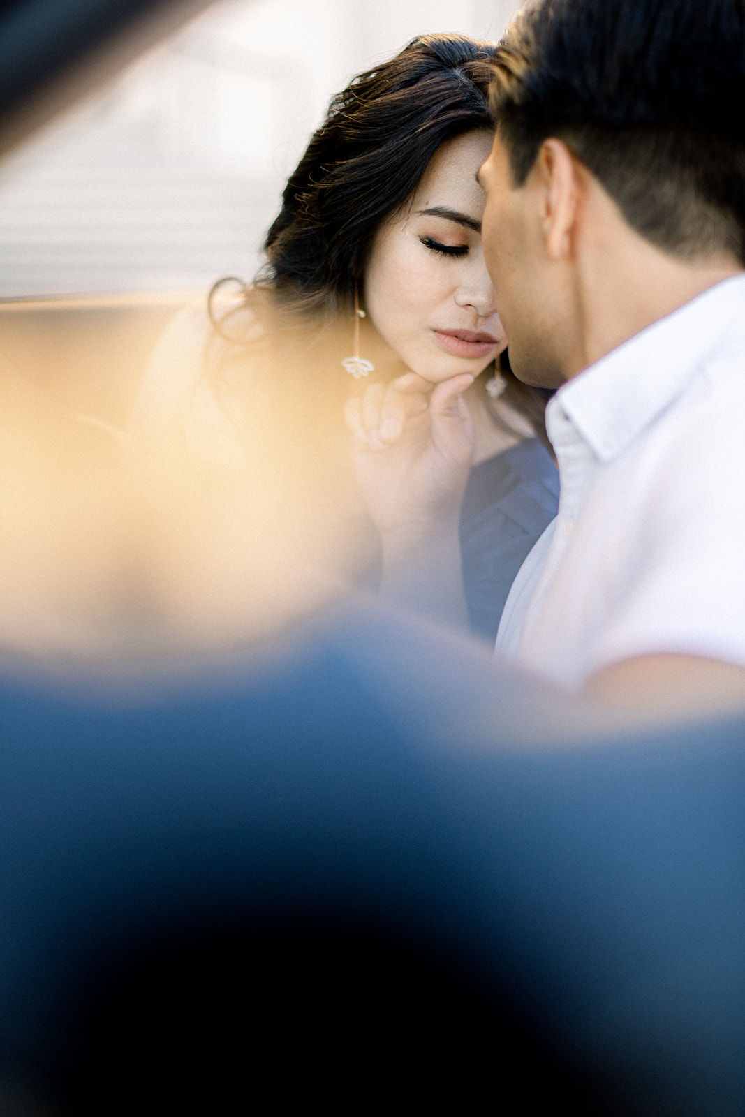 Fun and Stylish Engagement Session with Kim + Josh