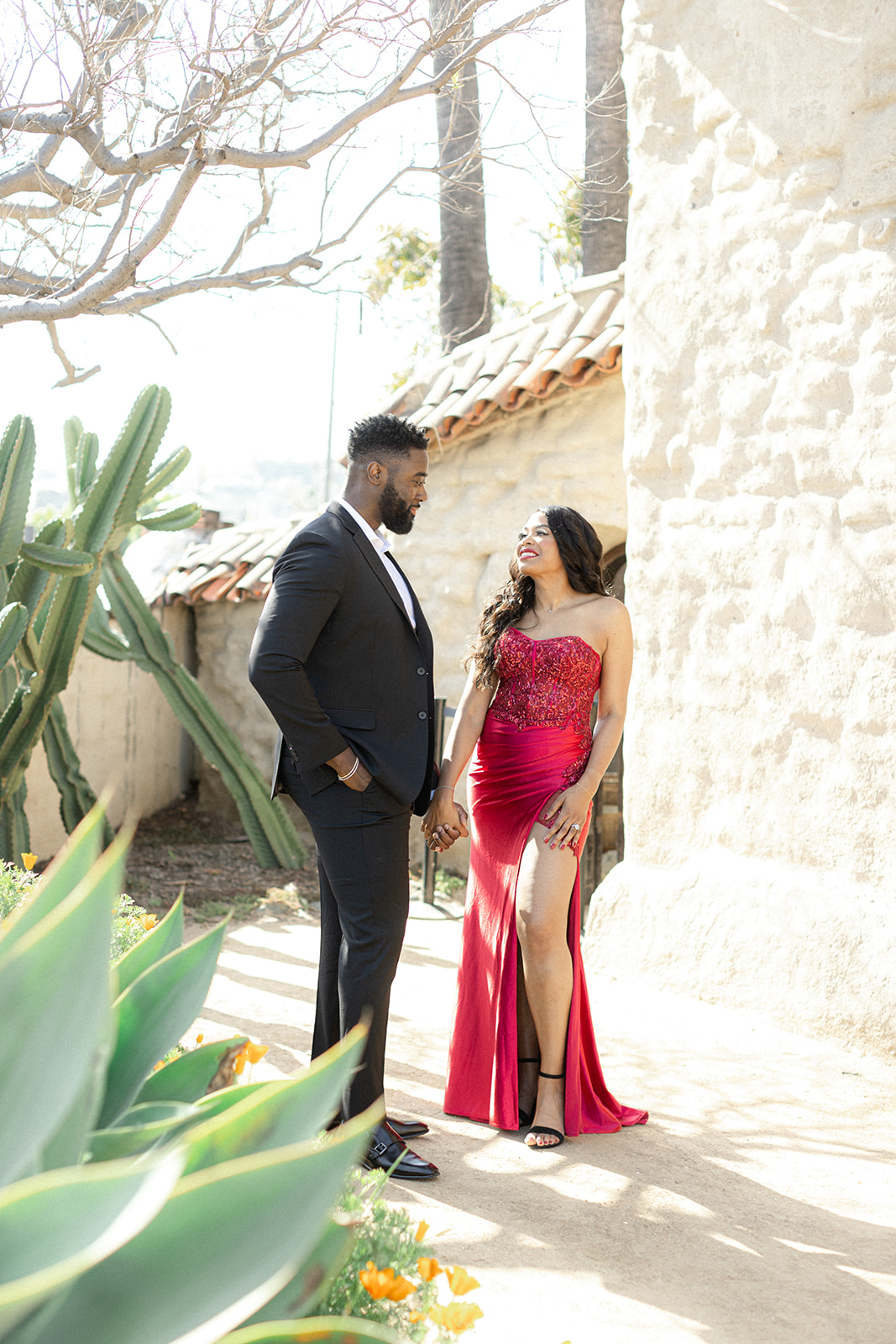 Orange County Engagement with Chantel + Kojo - Two Fourteen Photography