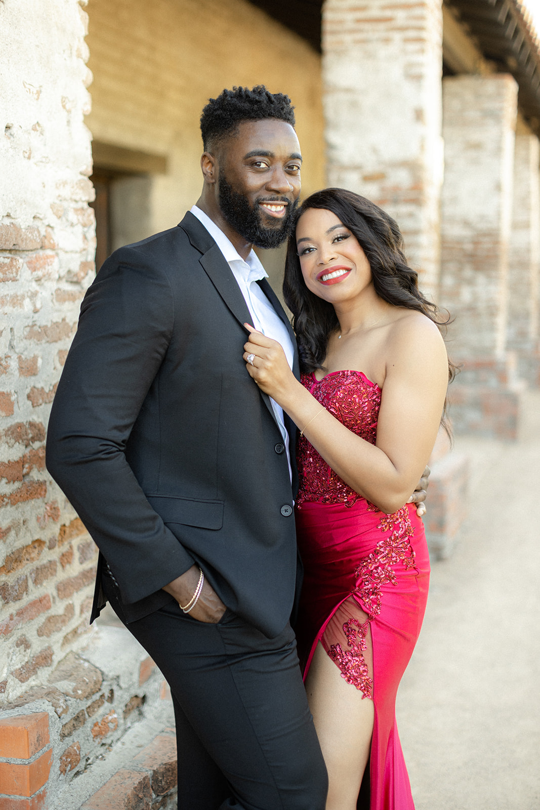 Orange County Engagement with Chantel + Kojo - Two Fourteen Photography