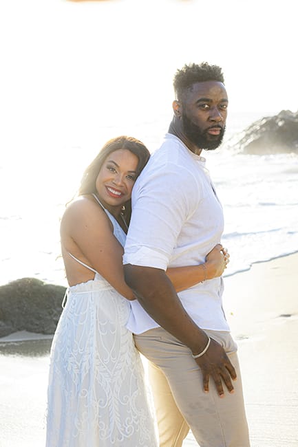 Orange County Engagement with Chantel + Kojo - Two Fourteen Photography