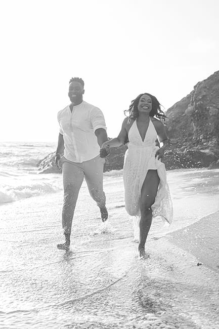 Orange County Engagement with Chantel + Kojo - Two Fourteen Photography